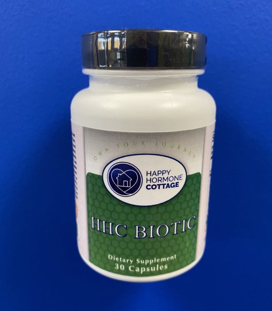 HHC BIOTIC CAPSULES - 30 CT BOTTLE - The Happy Hormone Cottage
